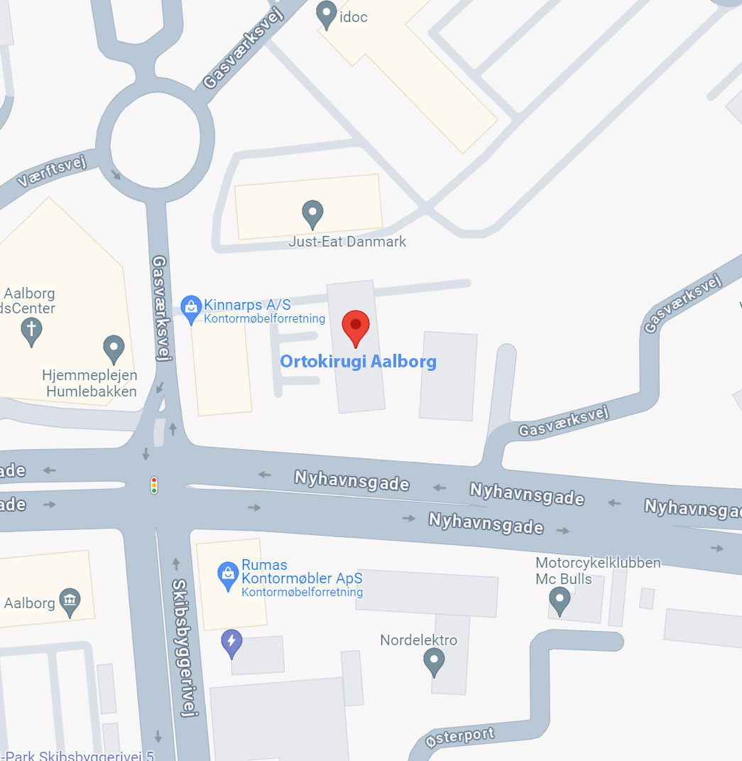 Kontakt - Ortokirurgi Aalborg